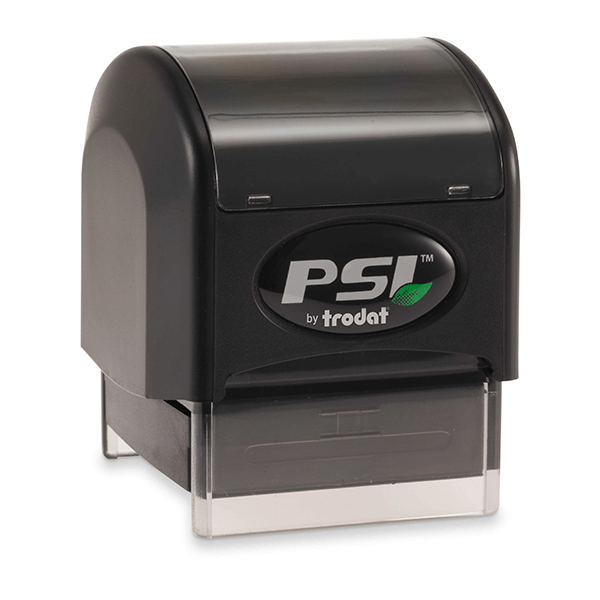 Square Custom Pre-Inked Stamp, 1.75" x 1.75", with Personalized Text ...