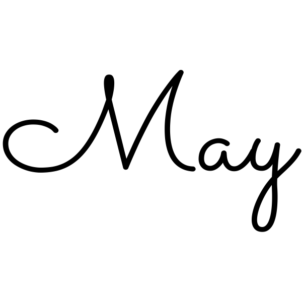 May Journal Stamp - Simply Stamps
