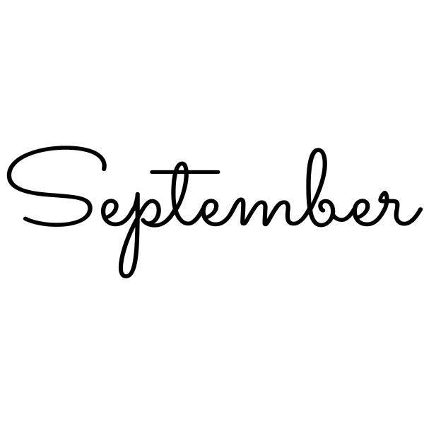 September Journal Stamp - Simply Stamps
