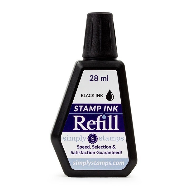 1 oz. Self Inking Stamp Ink Refill Bottle for Trodat/Ideal Stamps ...