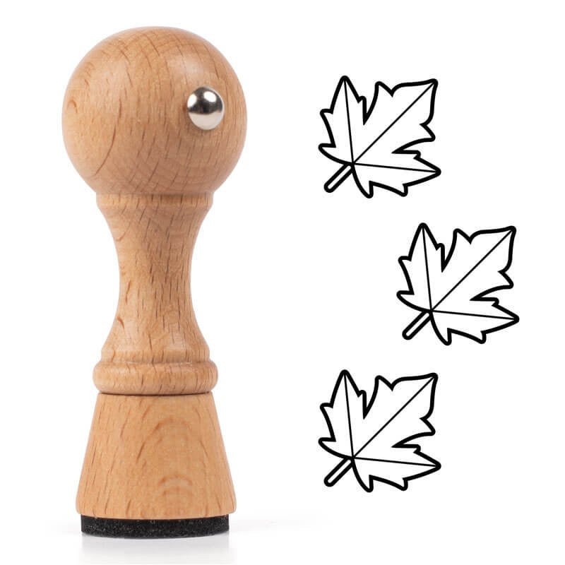 Maple Leaf Envelope Craft Stamp - Simply Stamps