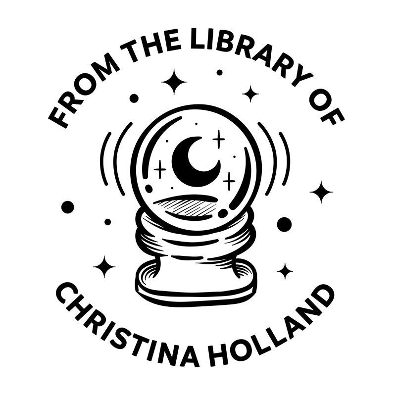 Crystal Ball Custom Book Stamp - Simply Stamps