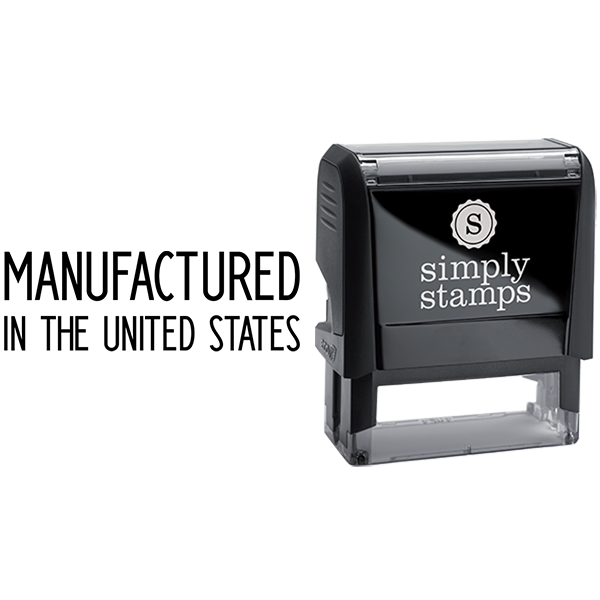 Manufactured in the US Business Stamp - HC Brands