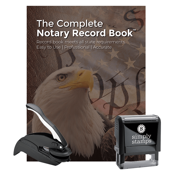 Utah Notary Value Kit w/Record Book - Simply Stamps