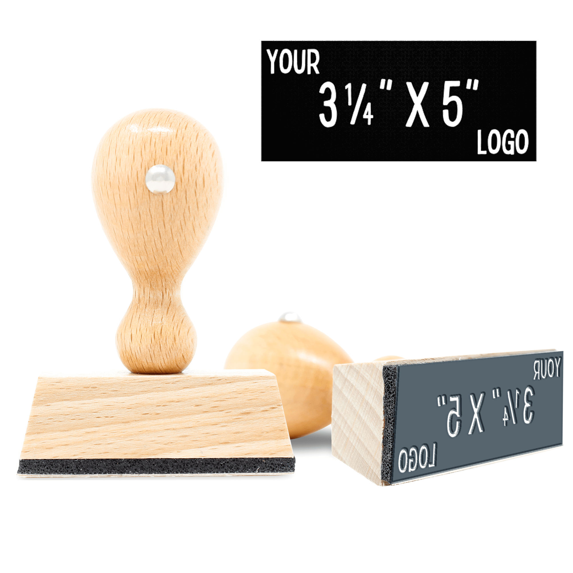 Custom 1 Inch Logo Stamp - Simply Stamps