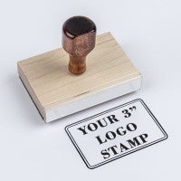 Custom 3 Inch Logo Stamp - Simply Stamps
