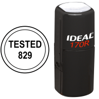 Custom Tested Inspection Stamp - Simply Stamps
