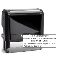 Michigan Notary Seal Stamp - Simply Stamps