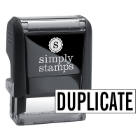 DUPLICATE Rubber Stamp - Simply Stamps
