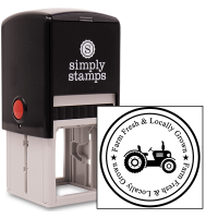 Farm Fresh and Locally Grown Rubber Stamp - Simply Stamps