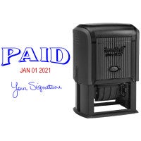 PAID Signature Self-Inking Dater | Simply Stamps