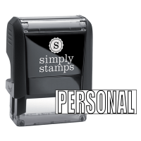 PERSONAL Rubber Stamp - Simply Stamps
