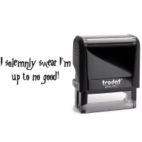 Up to No Good Halloween Rubber Stamp - Simply Stamps