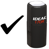 Check Mark Rubber Stamp - Simply Stamps