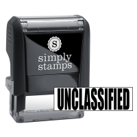 UNCLASSIFIED Rubber Stamp - Simply Stamps