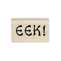 EEK! Halloween Craft Stamp - Simply Stamps