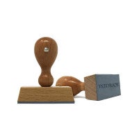 1 Line Custom Rubber Stamp - SimplyStamps.com