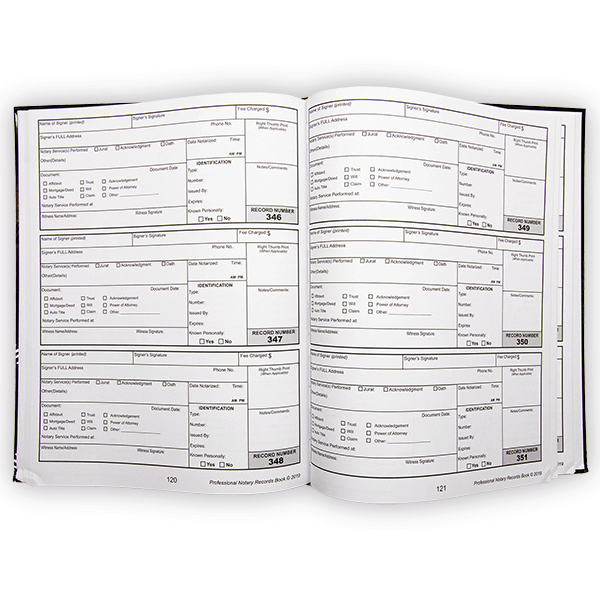 The Complete Notary Records Book - Simply Stamps