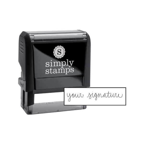 Small Signature Stamp - Simply Stamps
