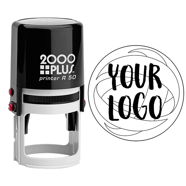 Medium Stamp for Round Logos - Simply Stamps