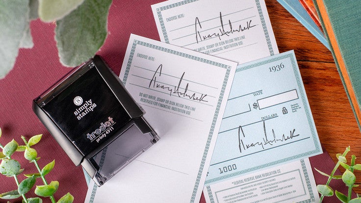 All About Custom Name Stamps