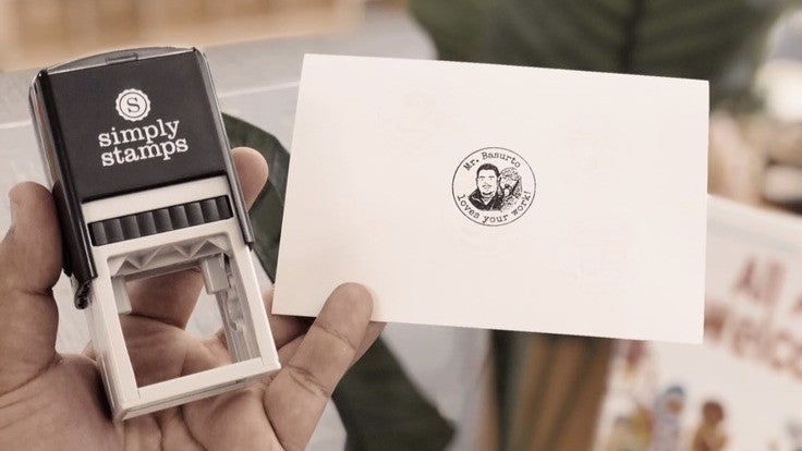 Stamp of the Week: Custom Self-Inking Logo Stamps